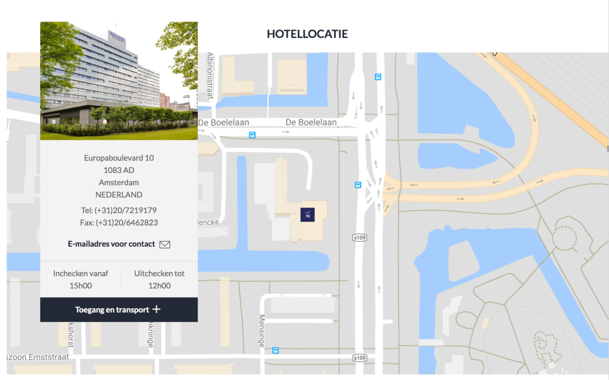 novotel amsterdam city map - InsideFlyer