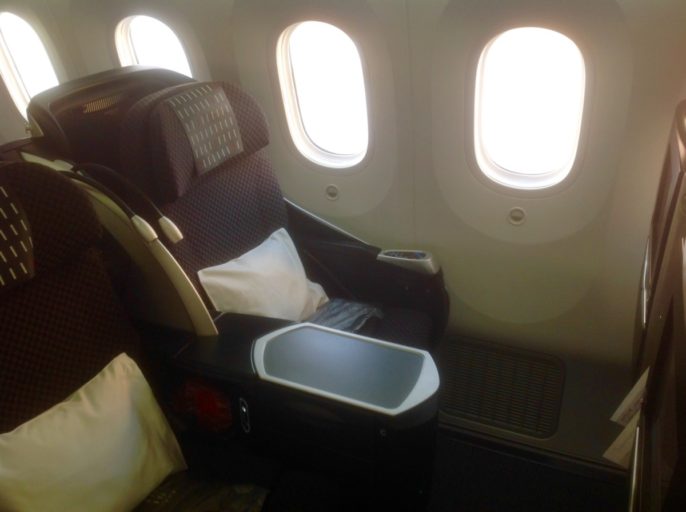 Review: Japan Airlines Boeing 787-8 Business Class Seoul-Tokyo ...