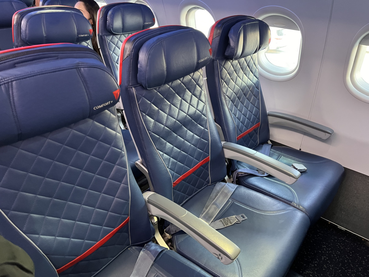 Review: Delta Comfort+ | Los Angeles-Salt Lake City | Airbus A320 ...