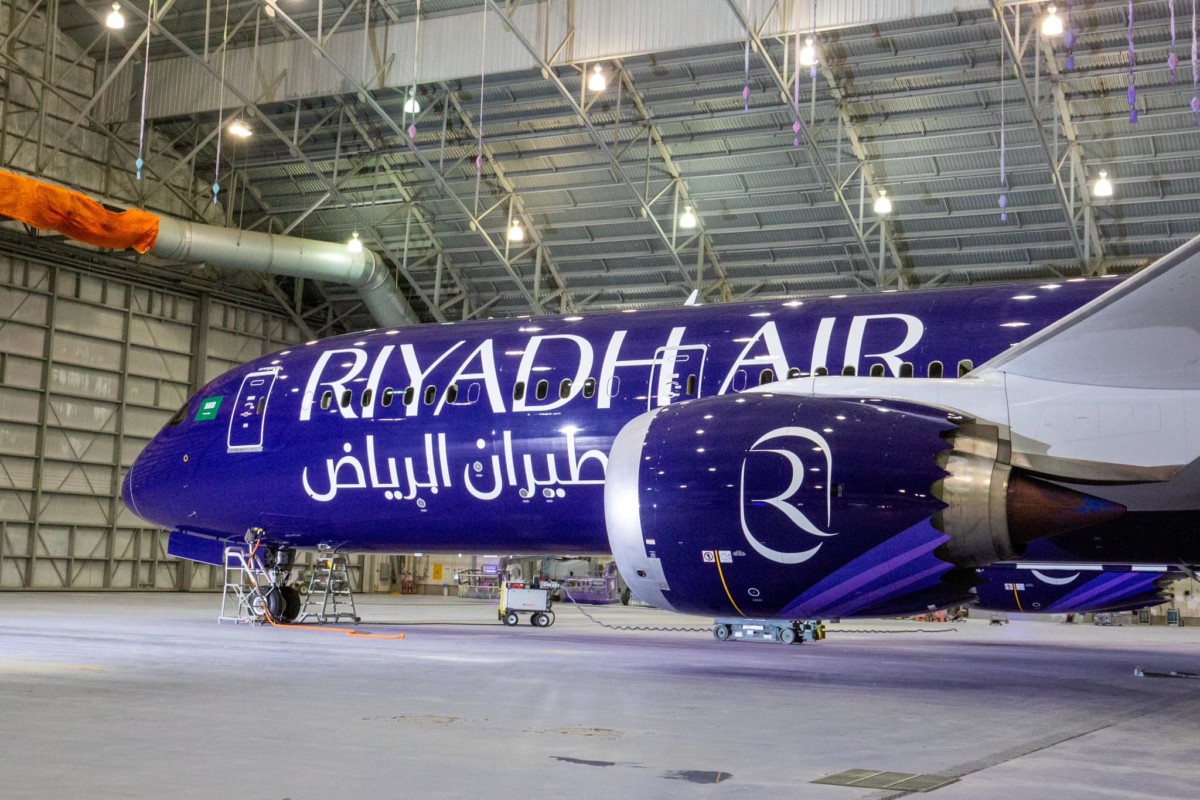 Riyadh Air presenteert eerste Boeing 787-9 met unieke livery - InsideFlyer