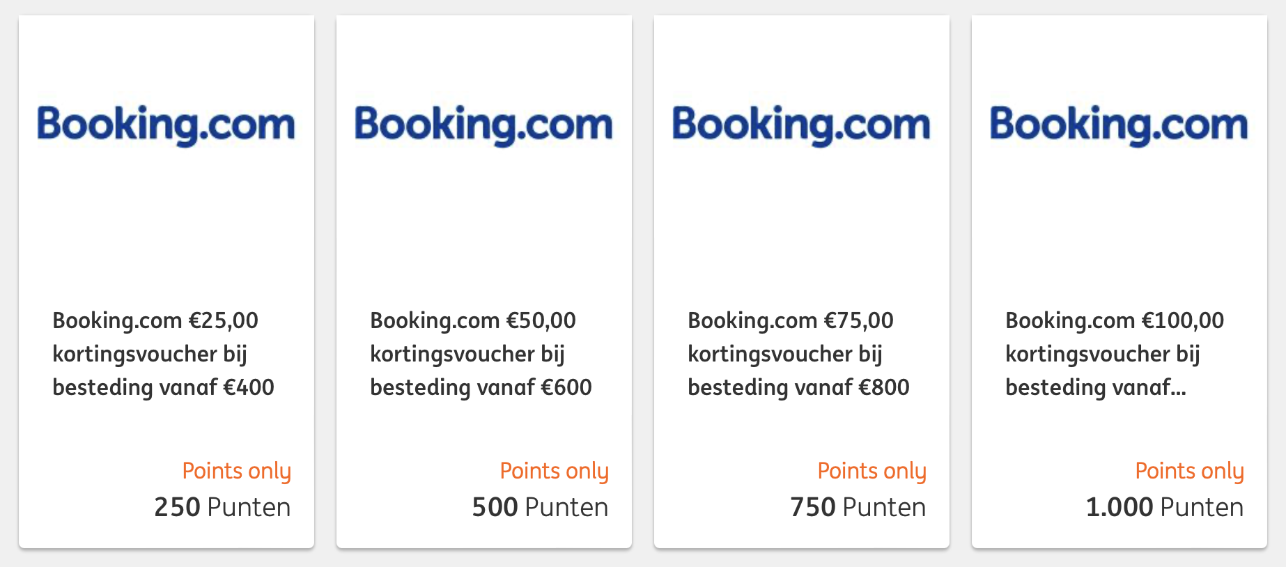 Tot €100 korting bij Booking.com met ING punten - InsideFlyer