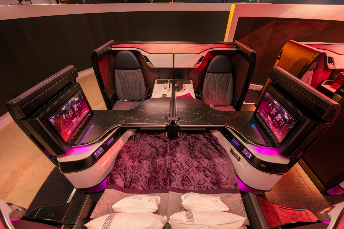 Zo ziet de langverwachte nieuwe Qsuite Business Class van Qatar Airways eruit - InsideFlyer