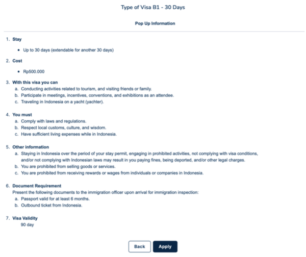 Handleiding: Zo vraag je thuis een Visa On Arrival Indonesië aan ...