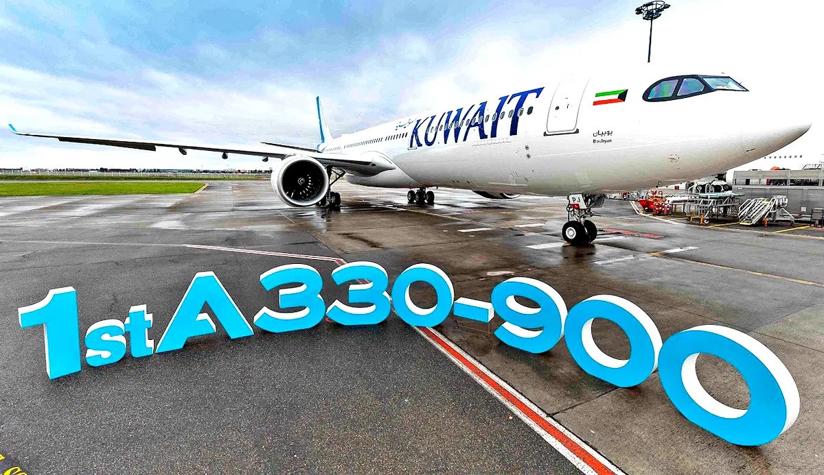 Kuwait Airways met Airbus A330-900neo naar Amsterdam - InsideFlyer