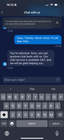 Zo werkt de Ask Amex Chat in de American Express app - InsideFlyer