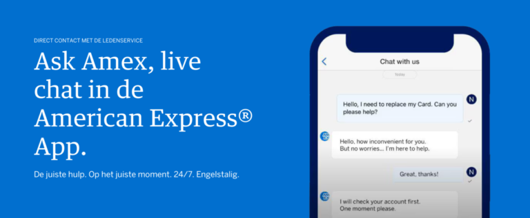 Zo werkt de Ask Amex Chat in de American Express app - InsideFlyer