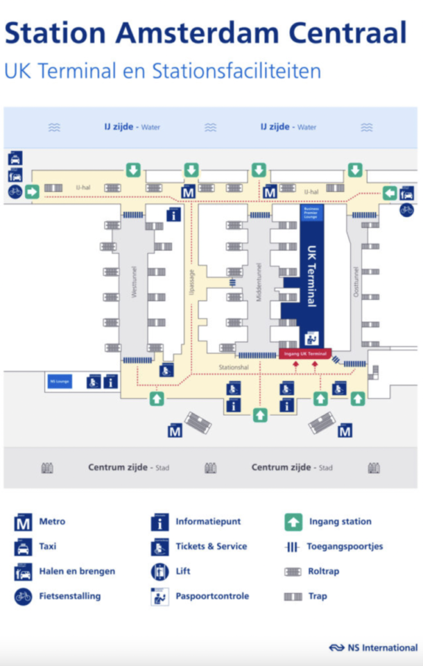 Nieuwe Eurostar terminal geopend op Amsterdam Centraal - InsideFlyer
